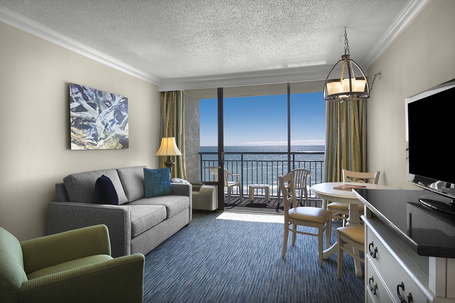 Oceanfront King Suite at Coral Beach Resort, Myrtle Beach